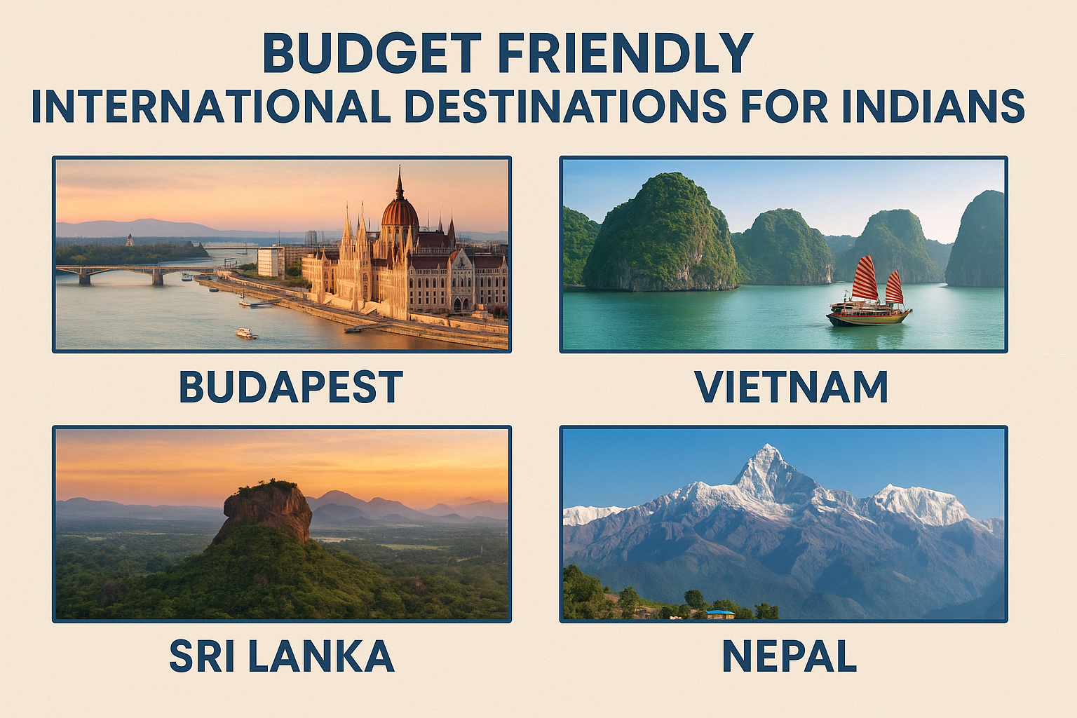 10 Budget-Friendly International Destinations for Indians in 2025 ...
