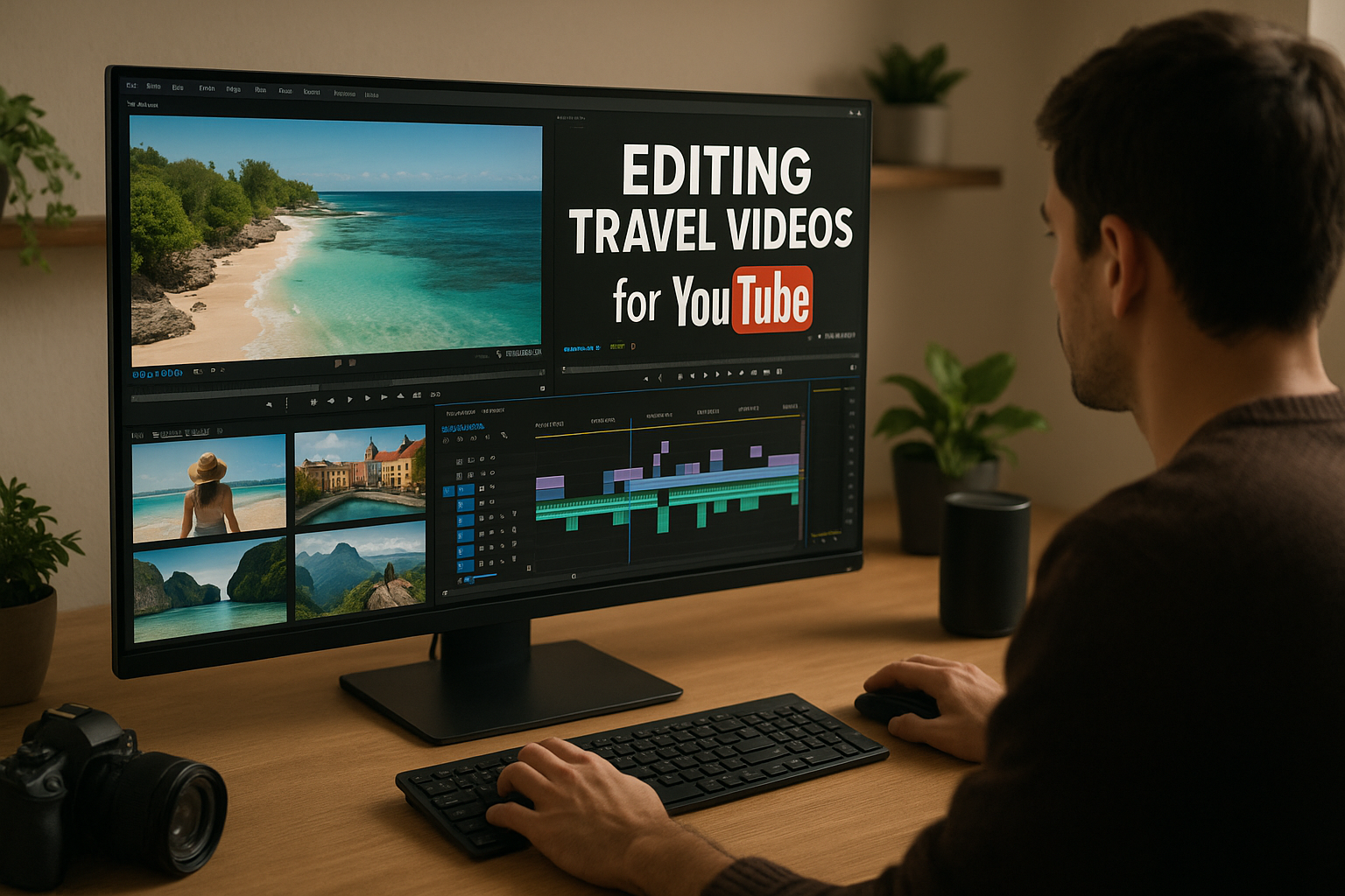 🎬 Editing Travel Videos for YouTube – Step-by-Step Guide for Beginners ...