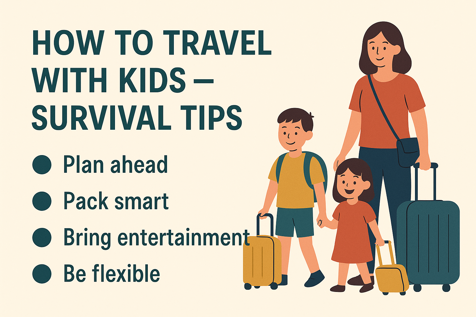 👨‍👩‍👧 How to Travel with Kids – 20 Survival Tips for Indian Trips (2025 ...