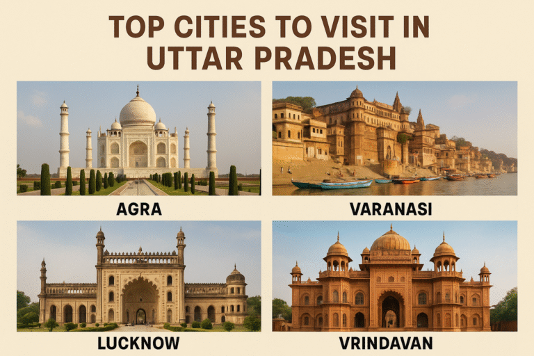🕌 Top Cities to Visit in Uttar Pradesh – Complete Travel Guide (2025)