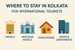 🏨 Where to Stay in Kolkata for International Tourists – 2025 Area ...